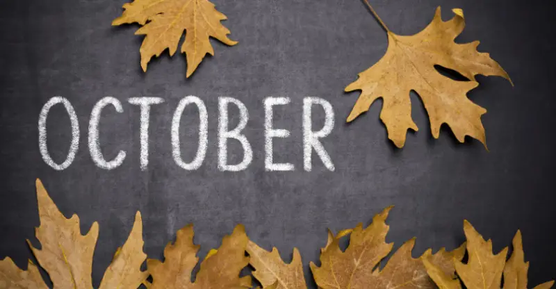 56 of the Best October Quotes - AnQuotes.com