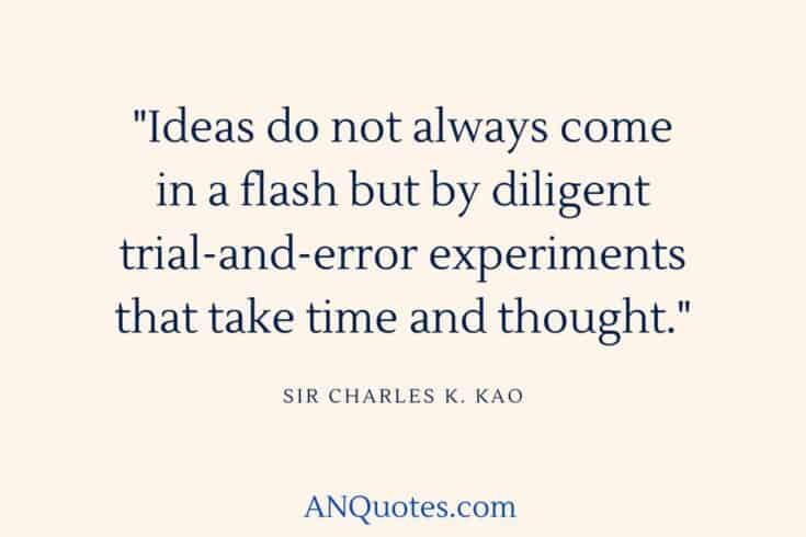 14 Best Sir Charles K. Kao Quotes